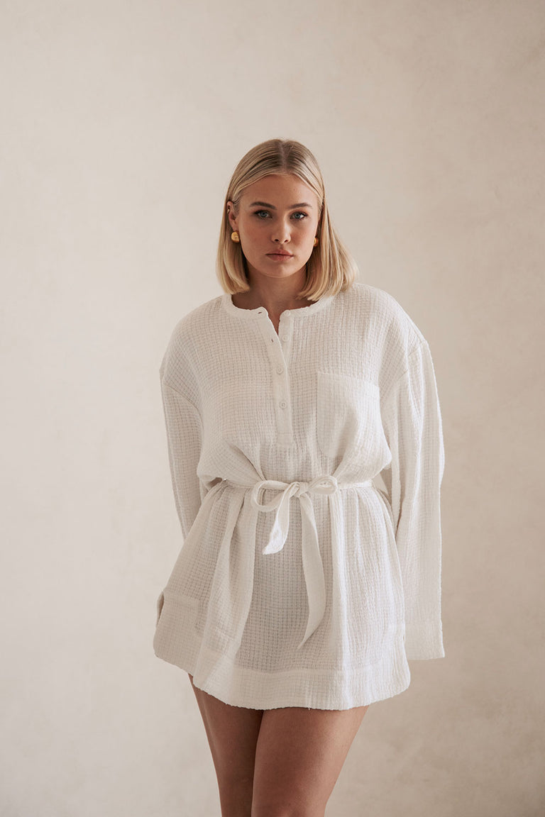 Ali Mini Dress - White – SABO