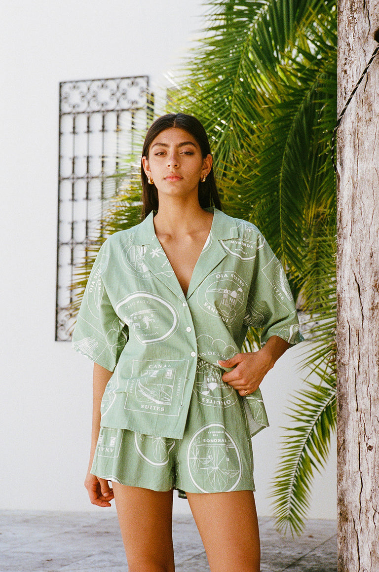 Seona Top - Green – SABO