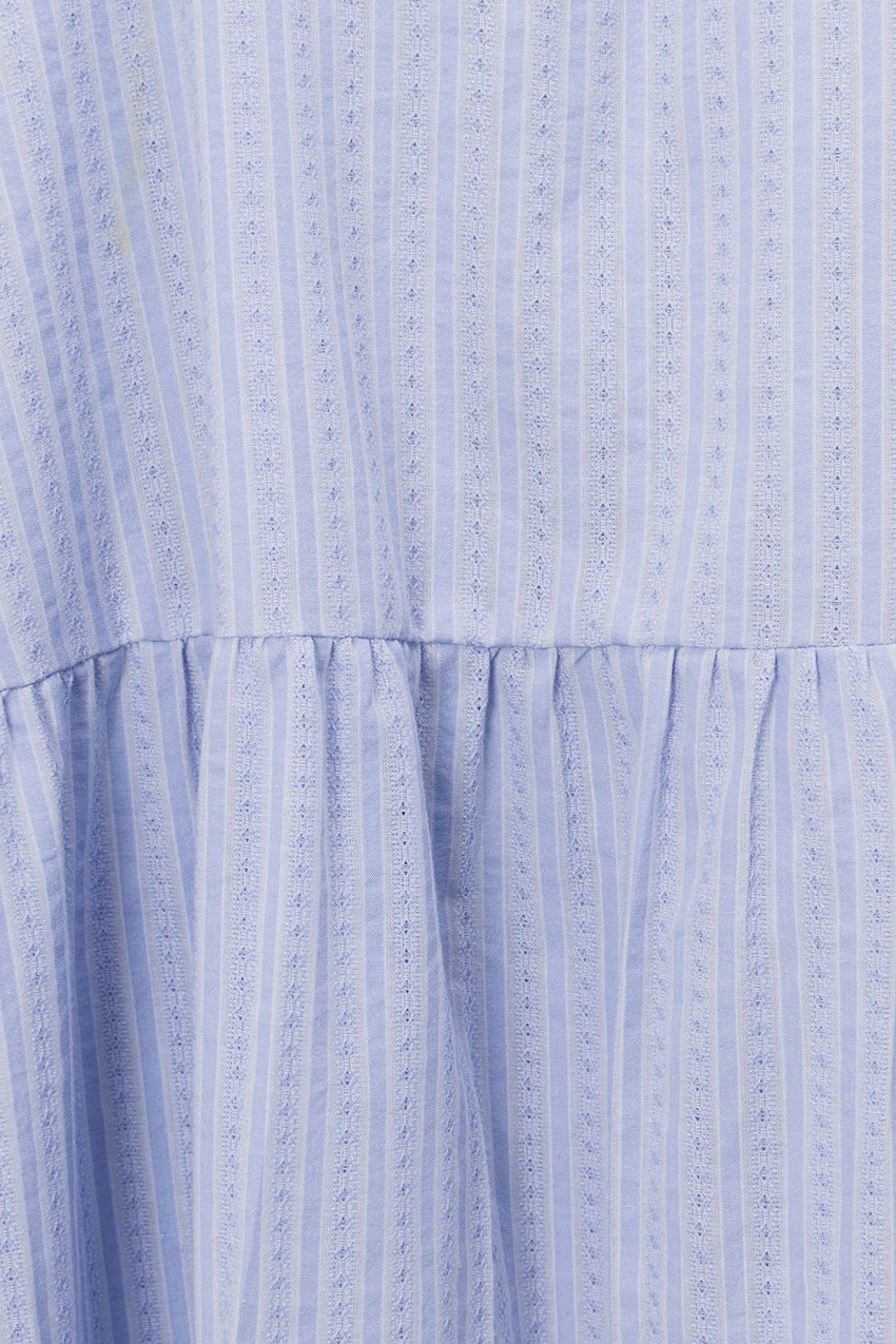 Bella Babydoll Maxi Dress - Blue – SABO