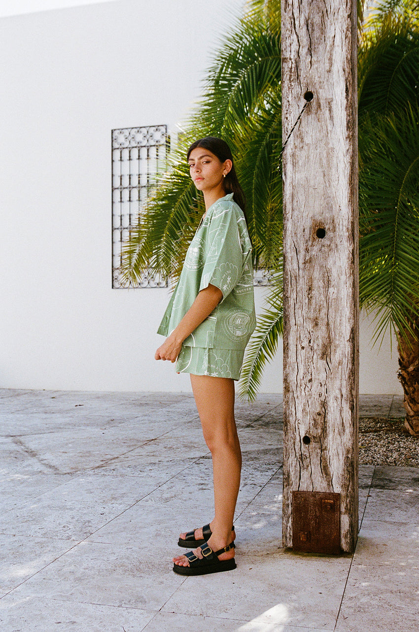 Seona Top - Green – SABO