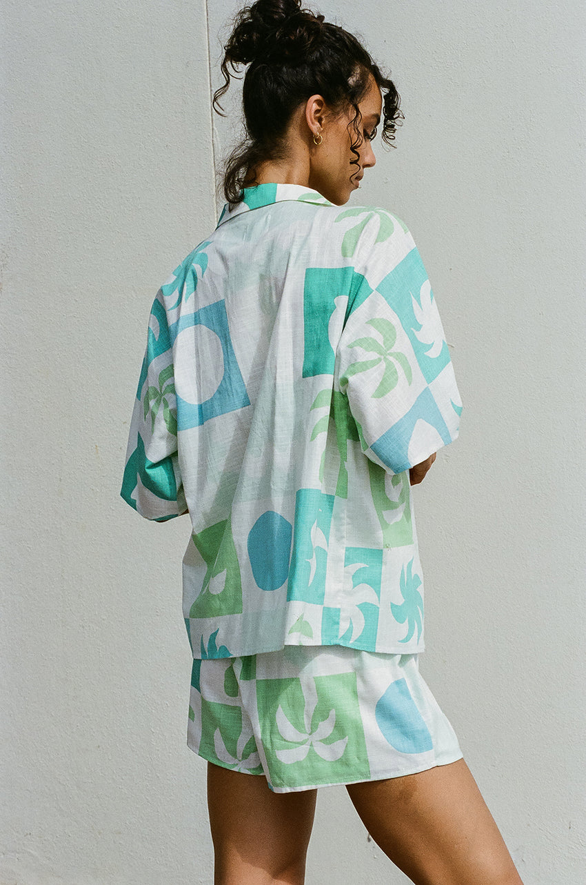 Seona Top - Blue – SABO
