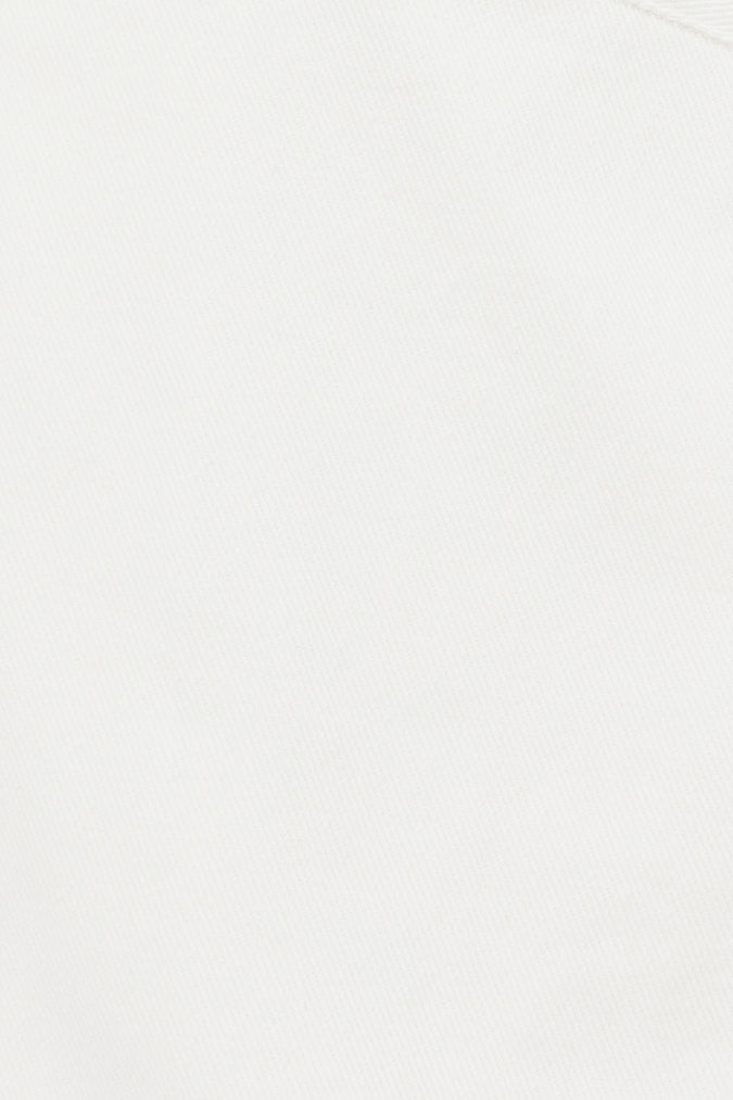 White Cotton Split Strappy Alani Top – SABO