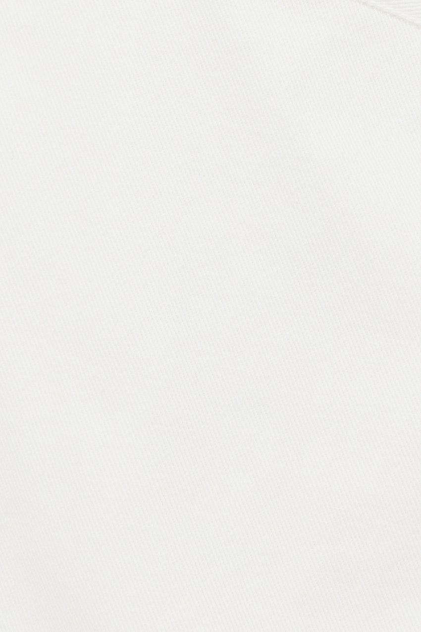 White Cotton Split Strappy Alani Top – SABO
