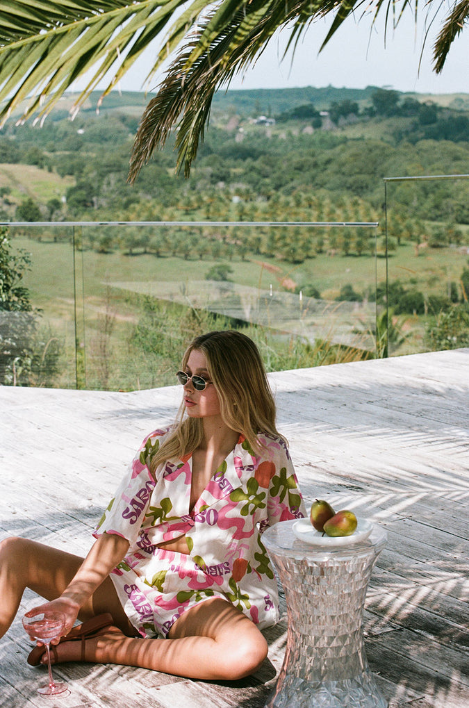 Seona Top - Pink – SABO