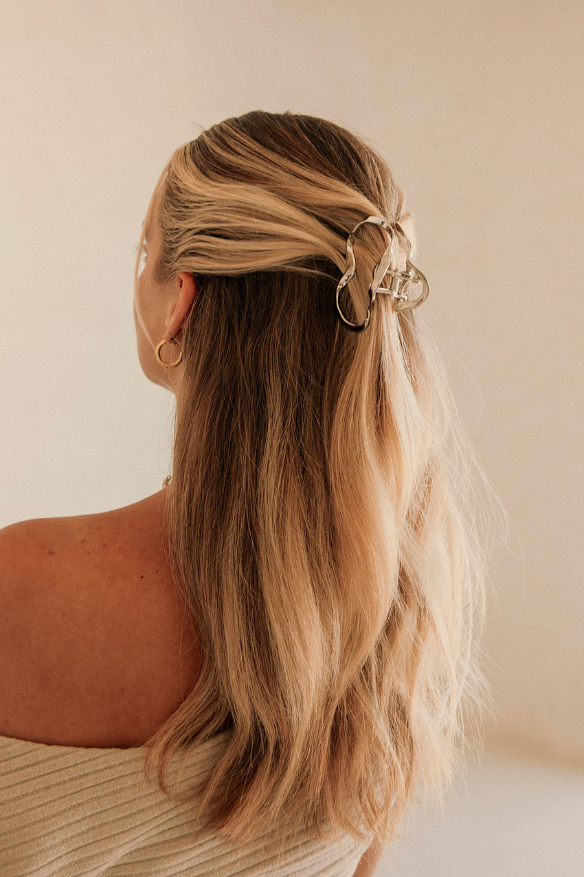 Solana Claw Hair Clip - Silver – SABO