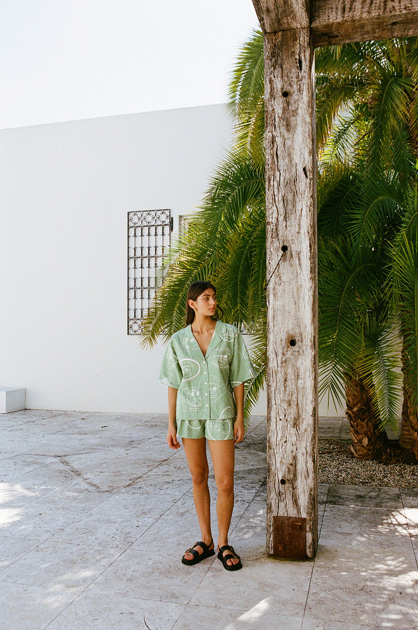 Seona Top - Green – SABO